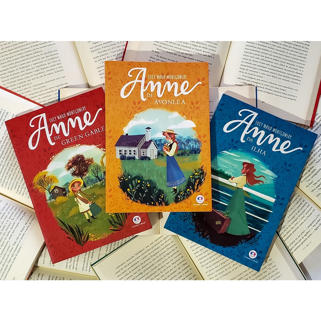 Box Anne I - Anne de Green Gables, Anne de Avonlea e Anne da Ilha ...