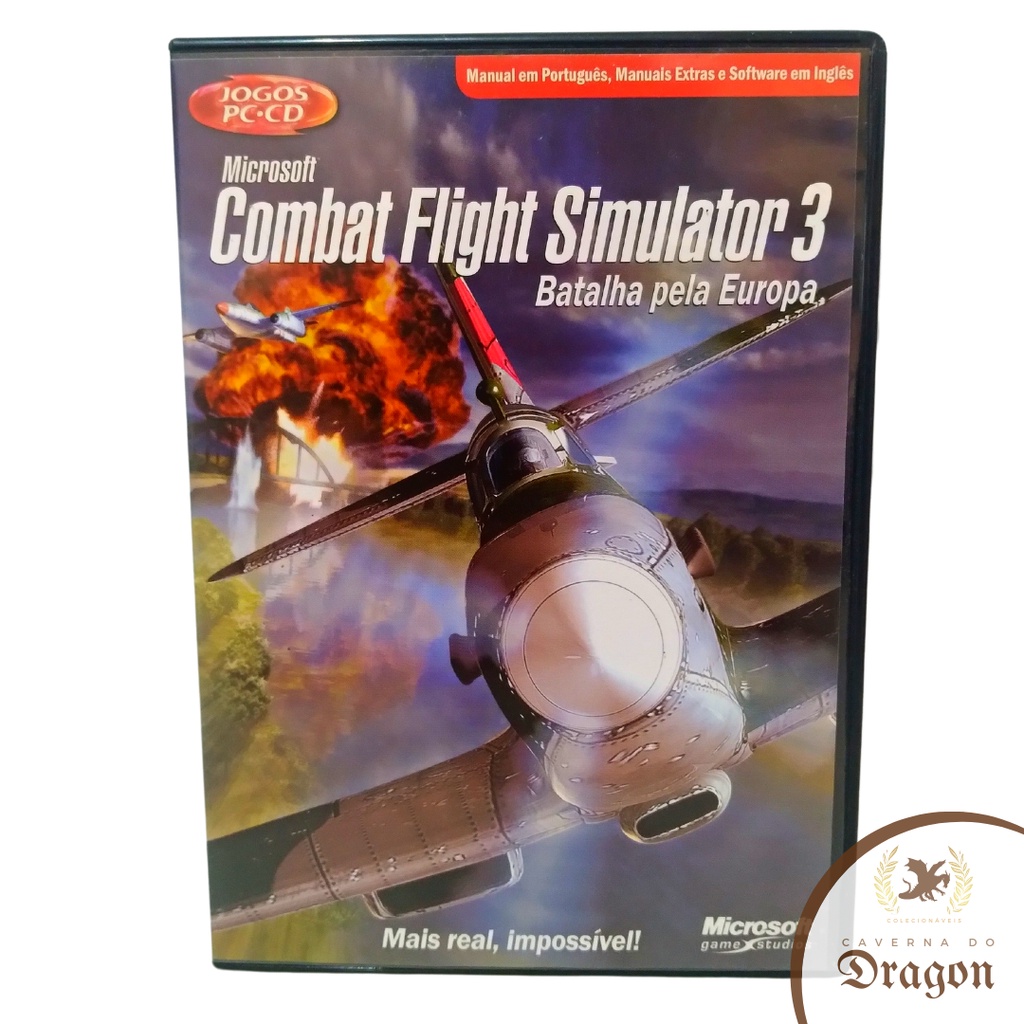 Combat Flight Simulator 3 Original PC | Shopee Brasil
