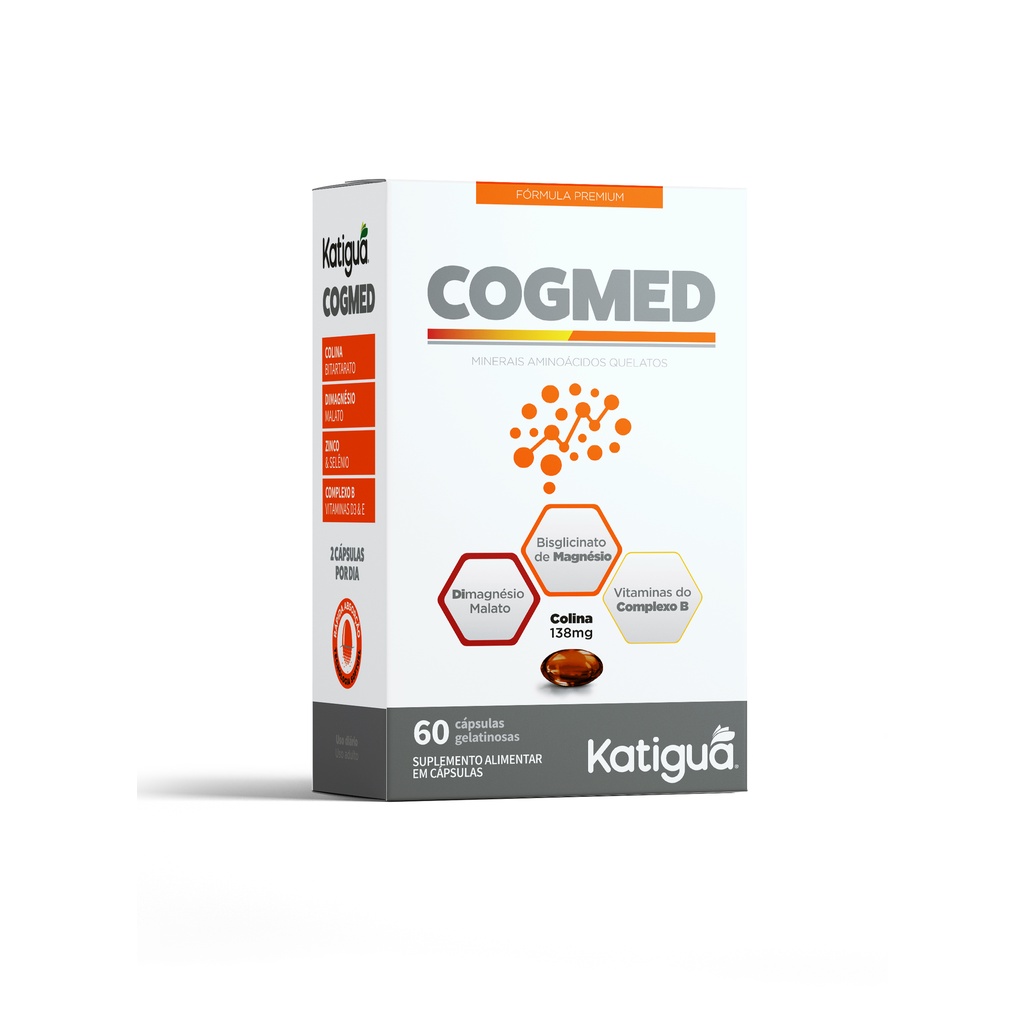 Cogmed ideal Para Foco 60capsulas | Shopee Brasil