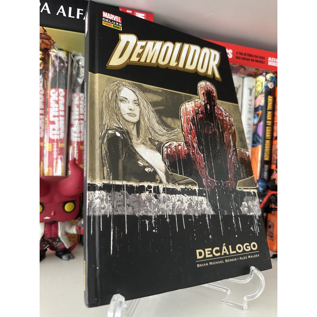 Demolidor Decálogo Marvel Deluxe Capa Dura LACRADO | Shopee Brasil