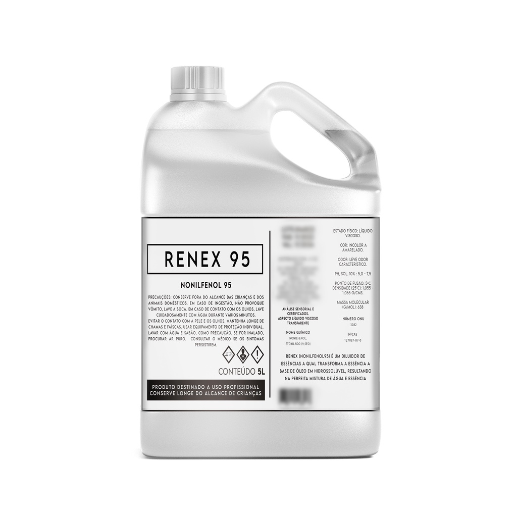 Renex 95 Nonilfenol - 5 Litros | Shopee Brasil