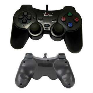Controle USB Feir Original modelo Playstation game retro PC | Shopee Brasil