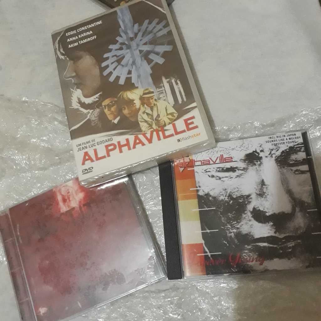CDs Alphaville + Filme Alphaville, que deu origem ao nome da Banda ...