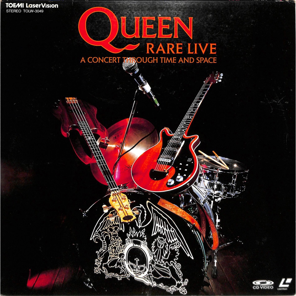 Queen - Rare Live Concert Through Time And Space - Laser Disc Importado ...