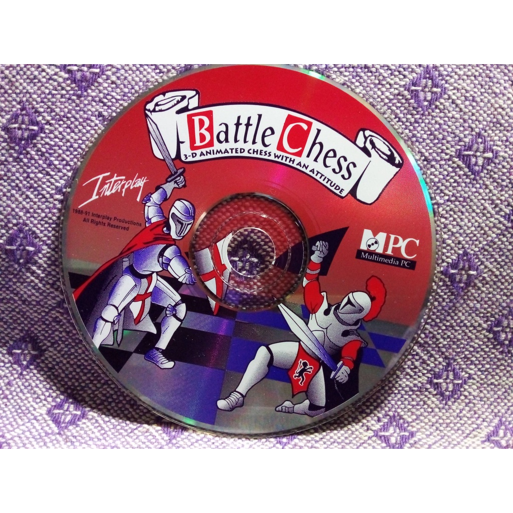 Jogo Pc Battle Chess - Interplay - Cd-Rom - Somente Cd | Shopee Brasil