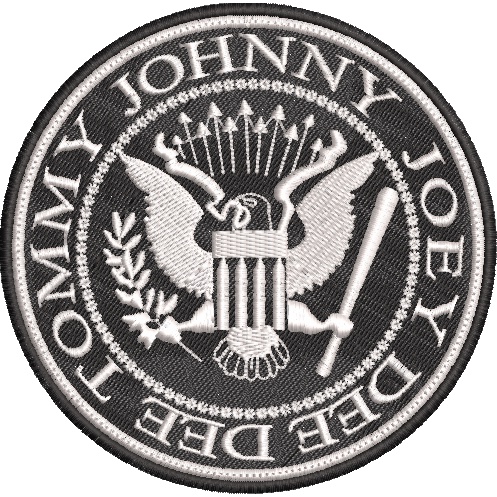 patch bordado ramones johnny joey deedee tommy termocolante | Shopee Brasil