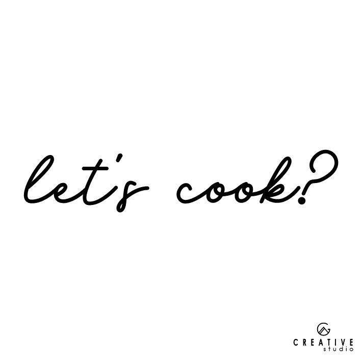 Frase de Parede Let's Cook? Vamos Cozinhar? MDF 3mm Decorativo Palavras ...