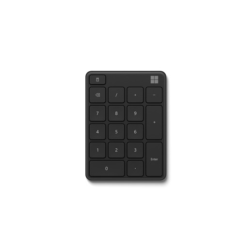 Microsoft Number Pad Black Bluetooth | Shopee Brasil