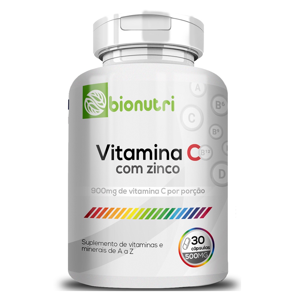 Vitamina C 30 Cápsulas 500mg Bionutri | Shopee Brasil