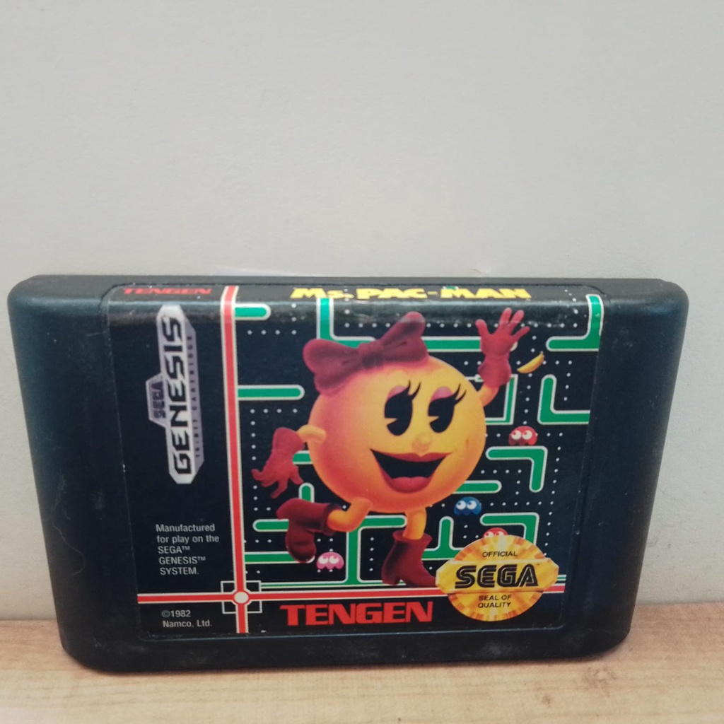 Ms. Pac-Man Mega Drive Original | Shopee Brasil