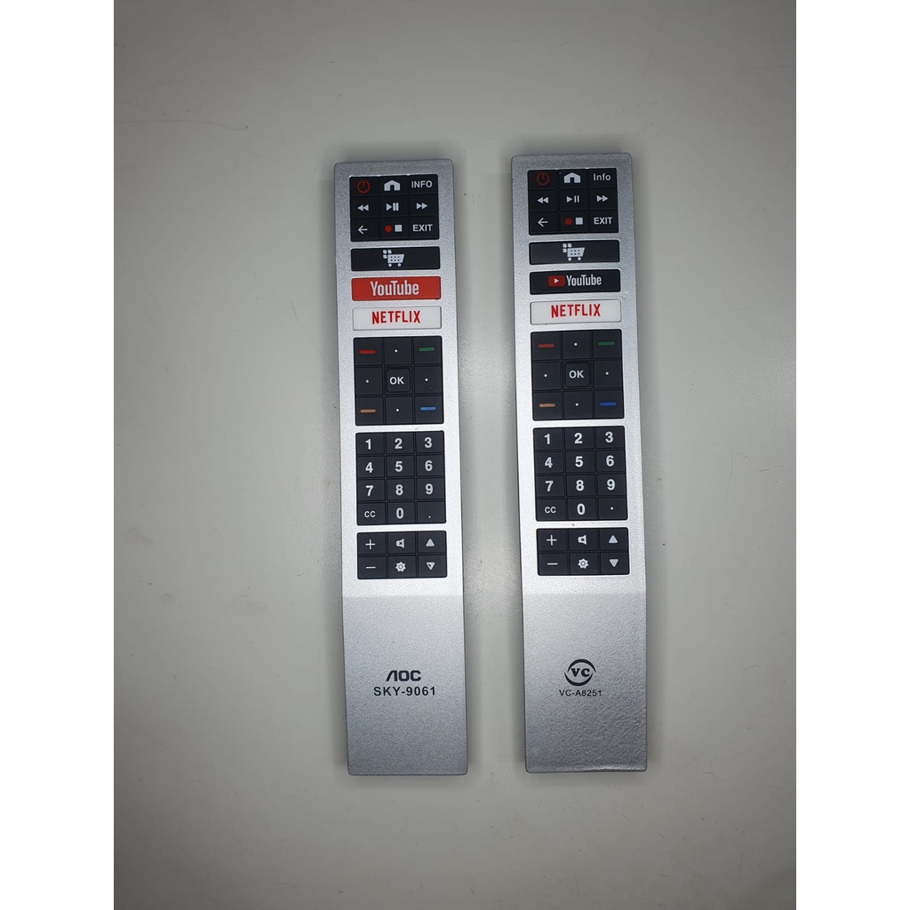 Controle Remoto Tv AOC Smart 4K | Shopee Brasil