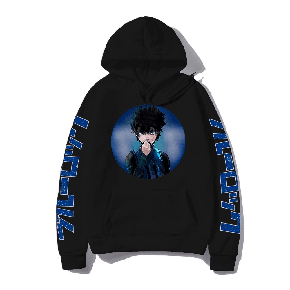 Moletom Blusa Blue Lock Jogador Yoichi Isagi REF 463 | Shopee Brasil