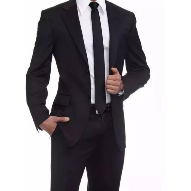 Terno Slim preto | Shopee Brasil