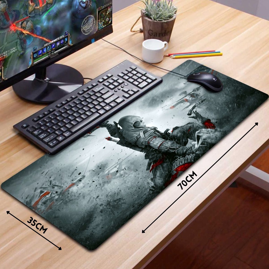Mouse Pad Grande para Jogos, Games, Escritório 70x35 | Shopee Brasil