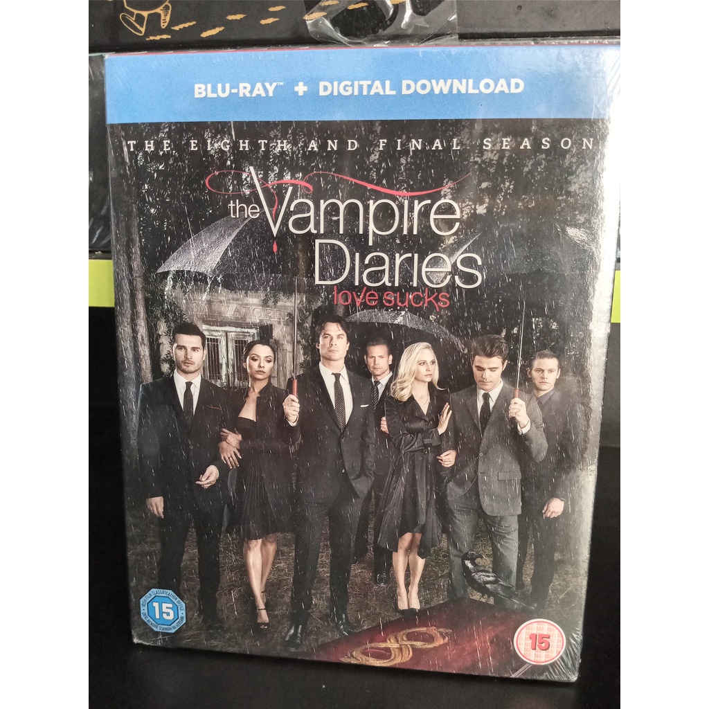 Blu ray The Vampire Diares - 8º Temporada (luva, lacrado e importado ...