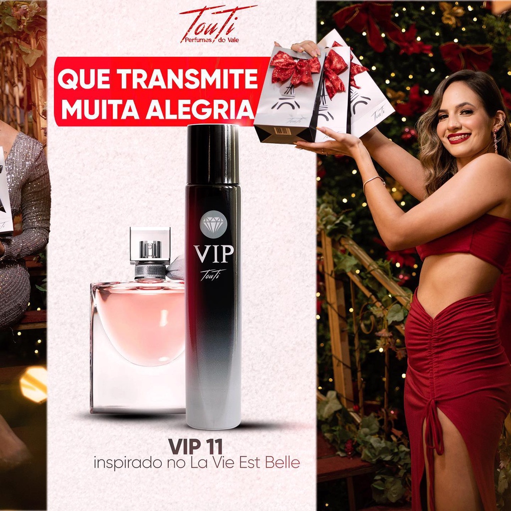 Touti Vip Perfume N:11 Fragrância La Vie Est Belle | Shopee Brasil