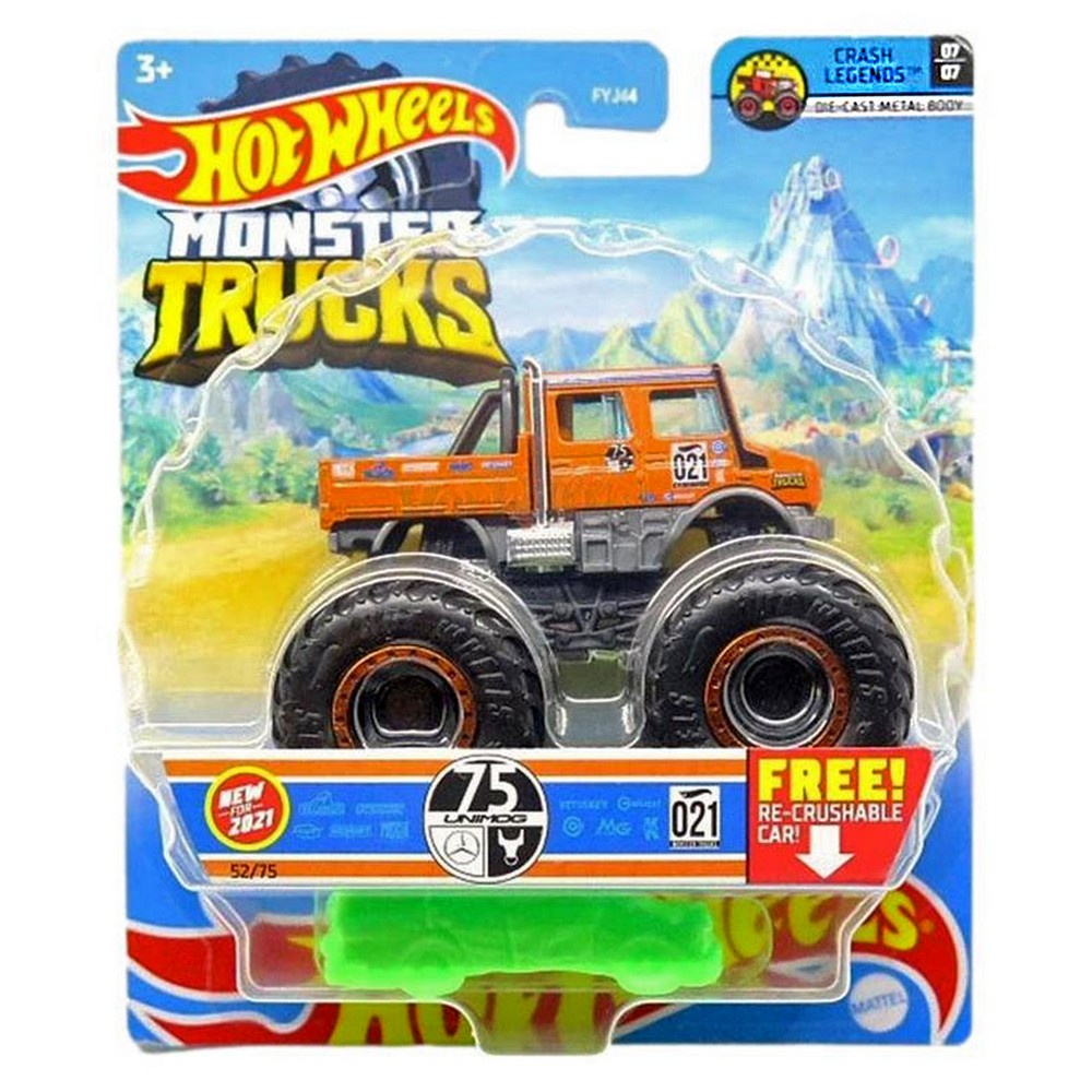 FYJ44 Monster Truck Hot Wheels - 1:64 - Mattel (Escolha o Modelo) | Shopee Brasil