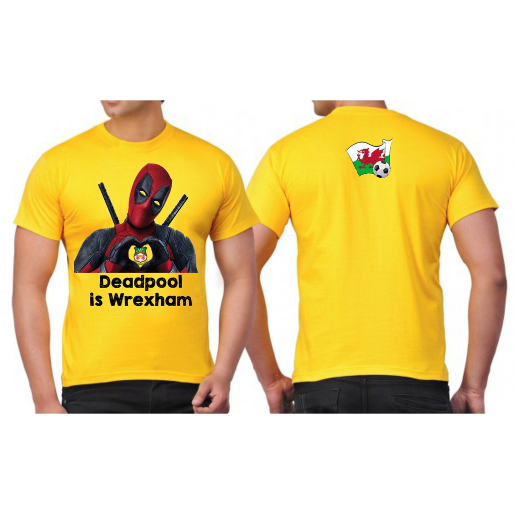 Camisa Deadpool Wrexham | Shopee Brasil