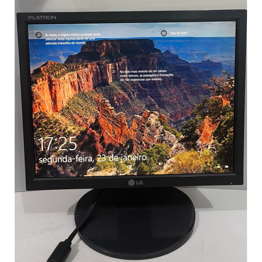 MONITOR LG FLATRON L1553S- BF 15 POLEGADAS | Shopee Brasil
