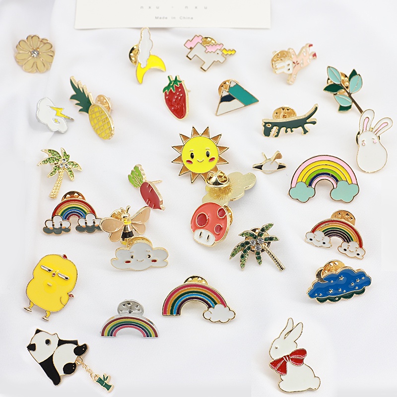 Kit 2 - Pins Broches Bottons Metal Para Mochilas Calças Chapéus ...