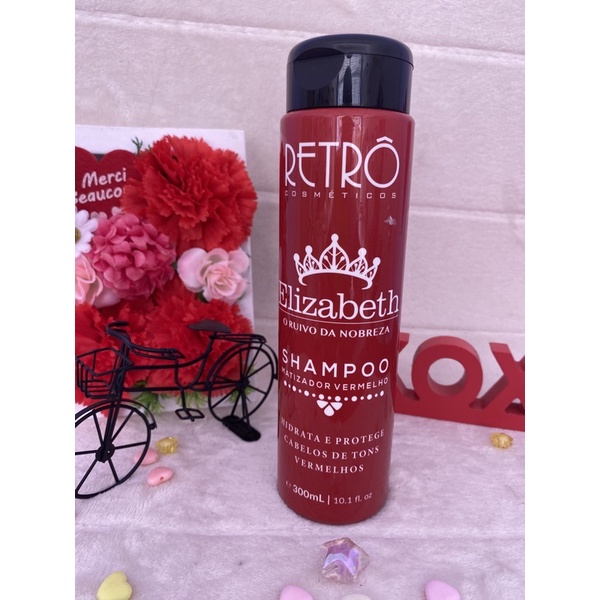 Shampoo Elizabeth o ruivo da nobreza Retrô | Shopee Brasil