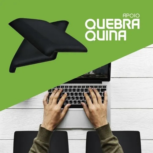 2 Apoios Ergonômicos Quebra-quina Com Base Emb | Shopee Brasil