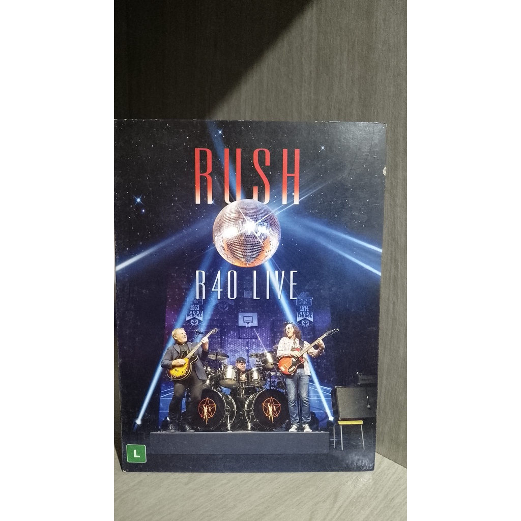 DVD - RUSH R40 LIVE - ORIGINAL | Shopee Brasil
