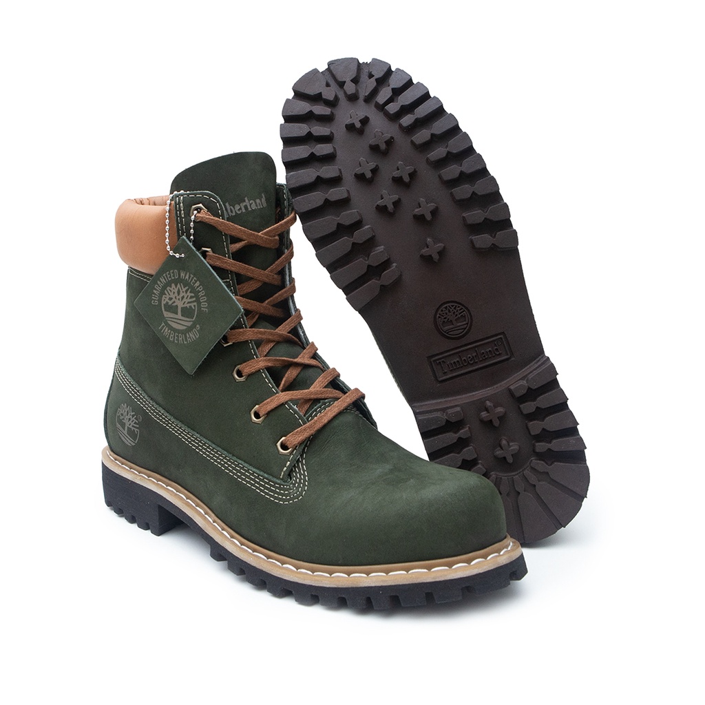 Lançamento Timberland bota em couro Masculina | Shopee Brasil