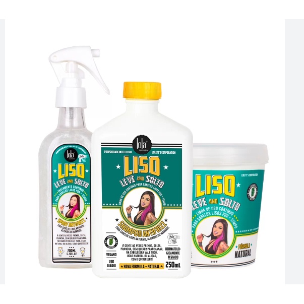 Linha liso, Leve e Solto Lola | Shopee Brasil