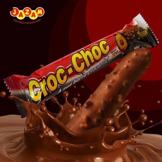 Croc-choc Chocolate - 16g | Shopee Brasil