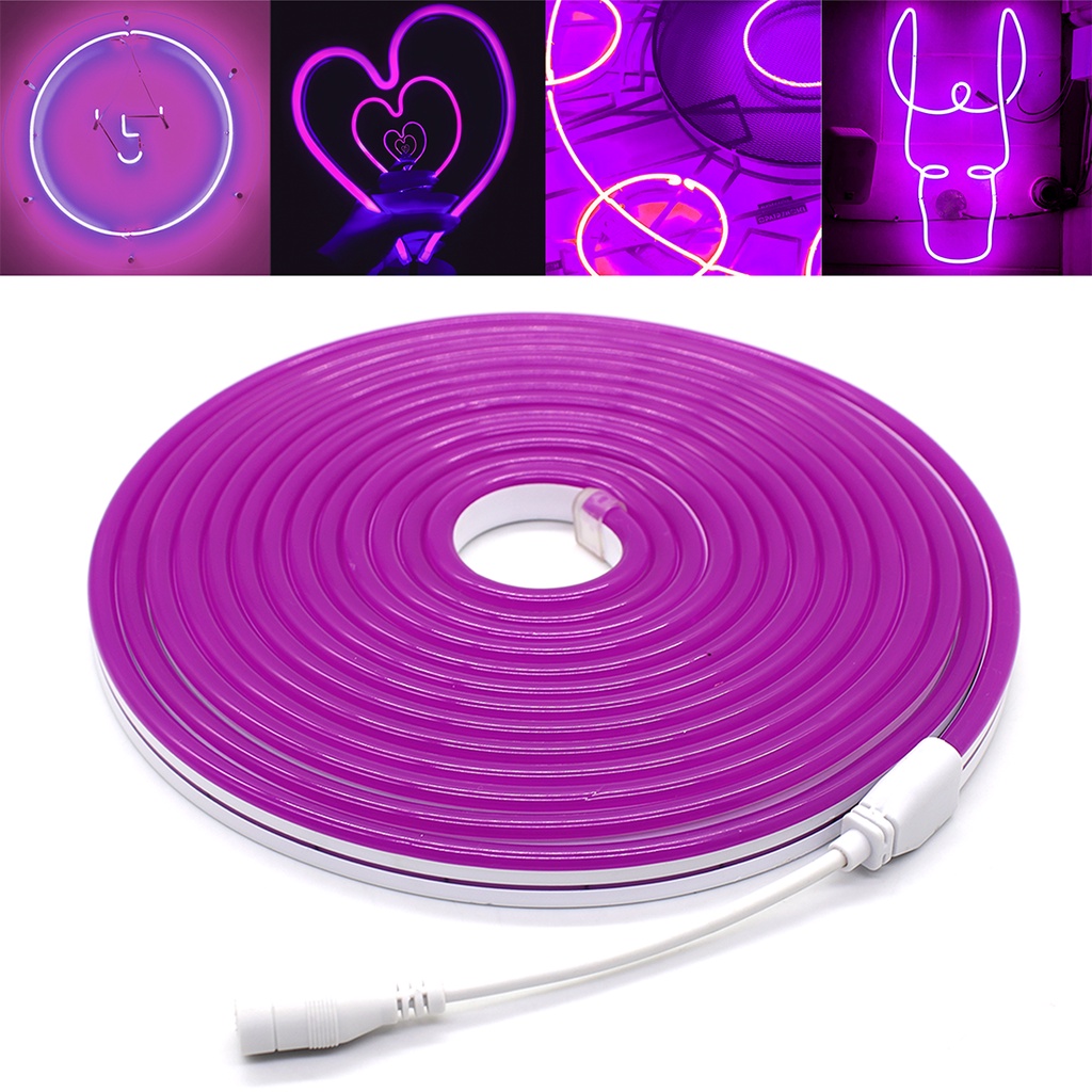 Fita Led Neon 5m Alto Brilho Corte 2,5cm Flexivel Siliconada | Shopee ...