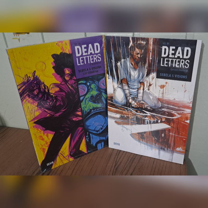 Dead Letters - vol. 1 e 3 - lacrados | Shopee Brasil