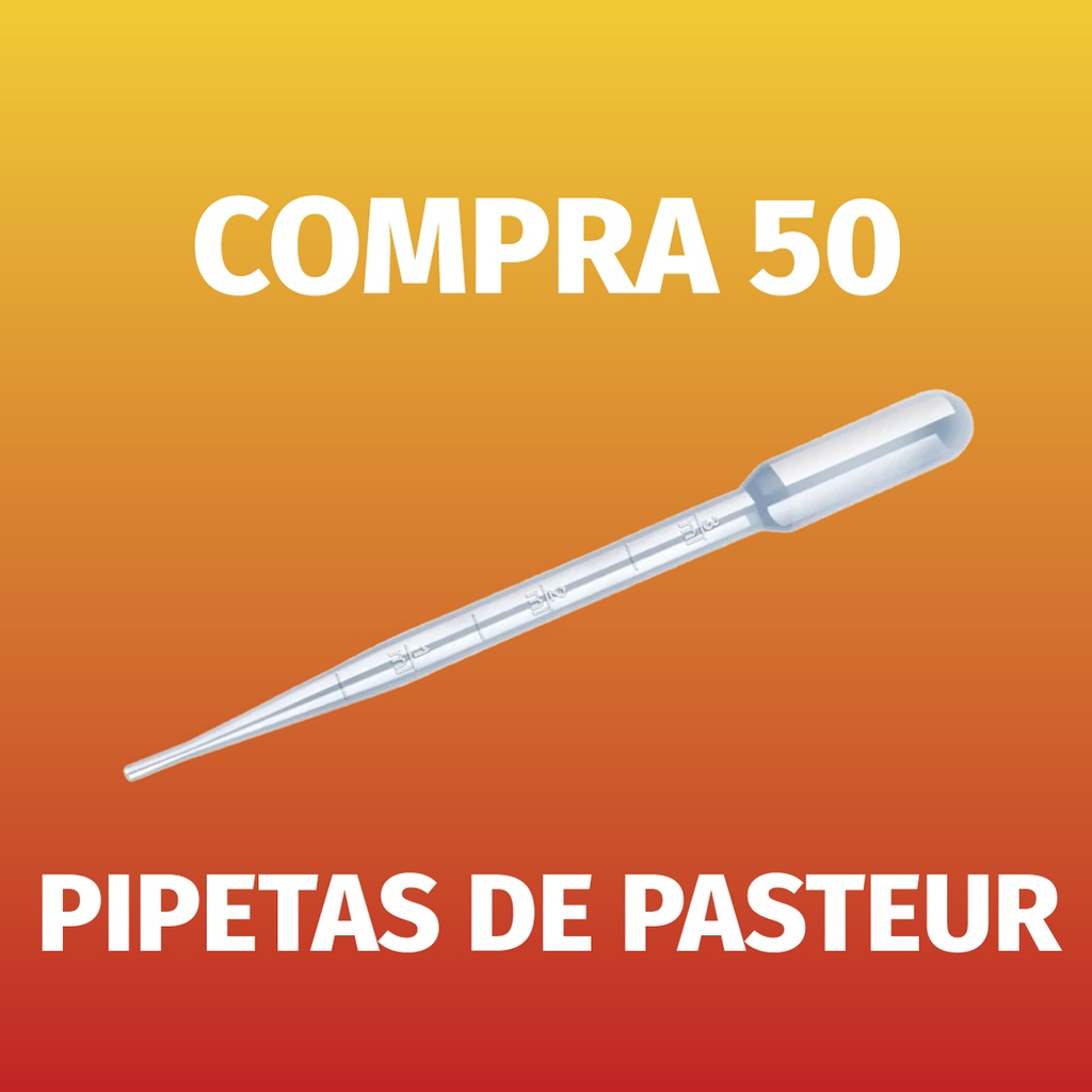 Pipeta Pasteur Plastica 3ML 50 Unidades Descartável Conta Gotas | Shopee Brasil