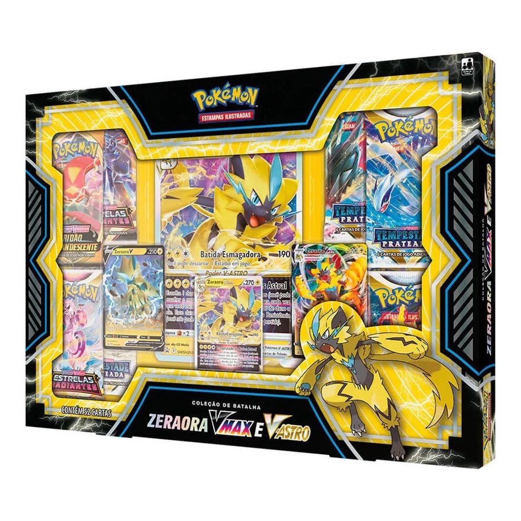 Box Coleção De Batalha - Zeraora-vmax E V-astro | Shopee Brasil