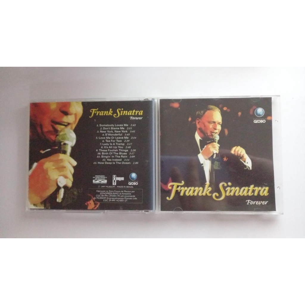 CD Frank Sinatra Forever | Shopee Brasil