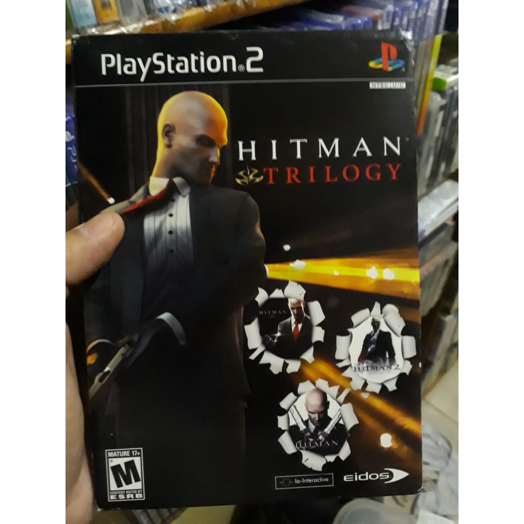 Jogo Trilogia Hitman PS2 | Original | Completo | Americano | Shopee Brasil