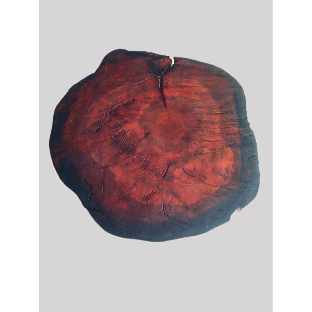 bolacha rústica rachada no tamanho de 40 cm , material exclusivo para ...