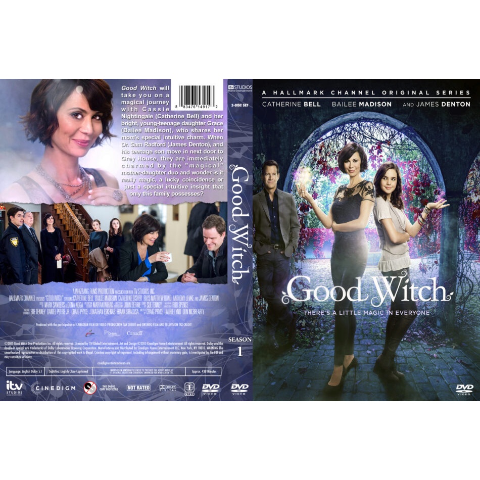 A Bruxa do Bem / The Good Witch 5 Temporadas Dubladas - DVD | Shopee Brasil