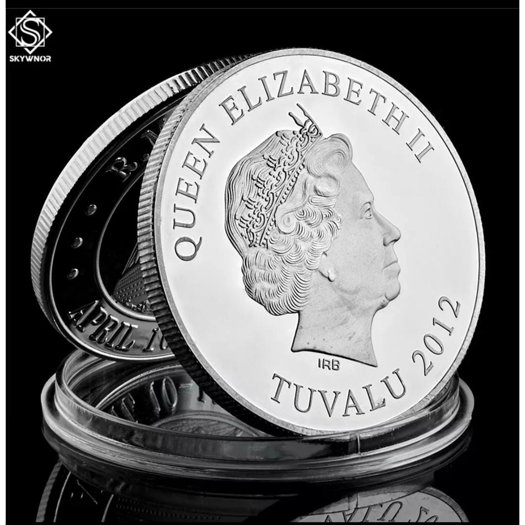 Medalha Rainha Elizabeth do TINTANIC 100 anos | Shopee Brasil