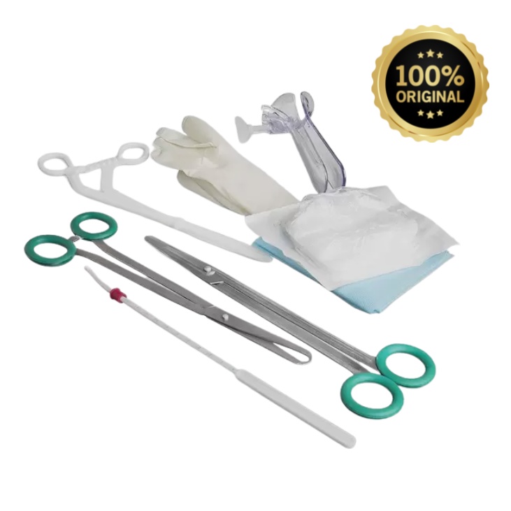 Kit Diu Estéril Descartável c/Especulo Pequeno Kolplast | Shopee Brasil