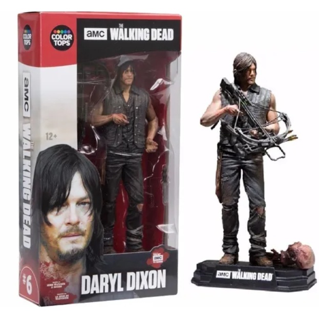 Action Figure The Walking Dead Daryl Dixon, Rick grimes e Negan figuras ...
