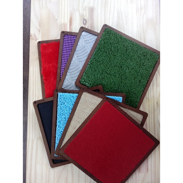 Textura Tátil BIG - Kit com 8 Placas Sensoriais | Shopee Brasil