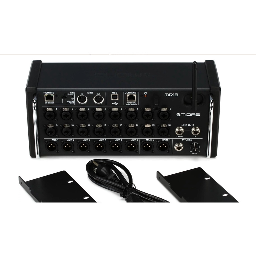 New Midas MR18 18-channel Tablet-controlled Digital Mixer With DSP WiFi ...