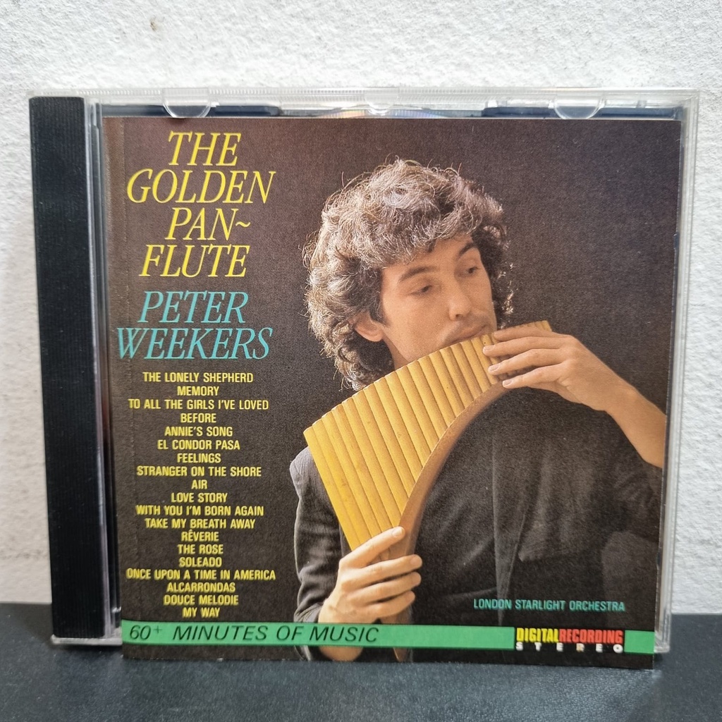 CD Peter Weekers - The Golden Pan-Flute - Jazz - Original | Shopee Brasil