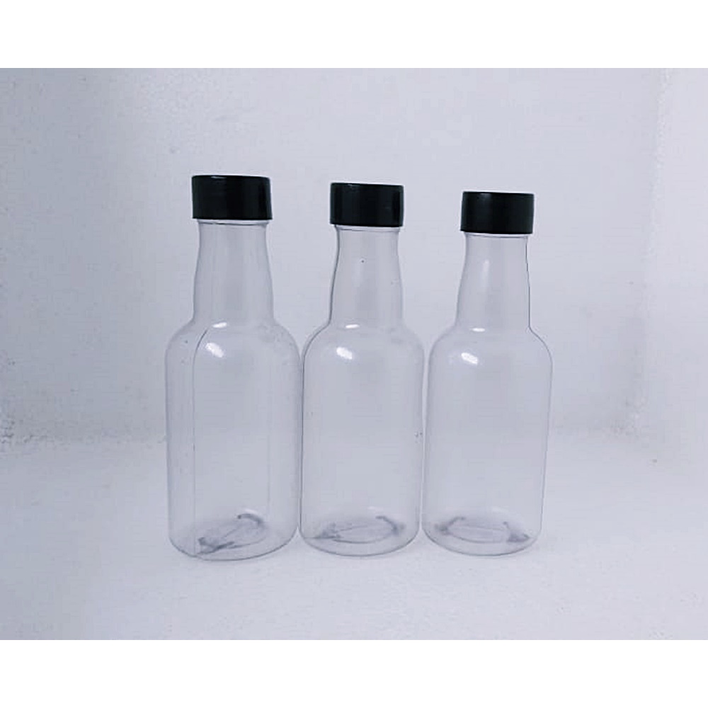 10 Mini Garrafinhas 50 Ml De Plastico PVC Com Tampas Pretas Para Lembrancinhas | Shopee Brasil