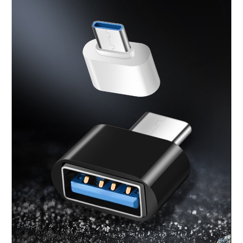 Adaptador Conector Otg Usb 3.0 - Tipo C a Usb 3 peças | Shopee Brasil
