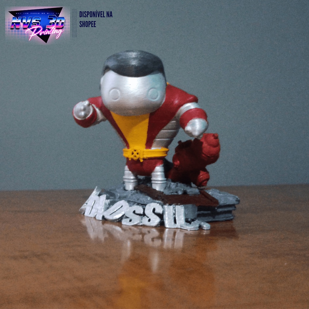 Boneco - Marvel - Xmen - Colossus (Estilo Funko/Chibi) | Shopee Brasil