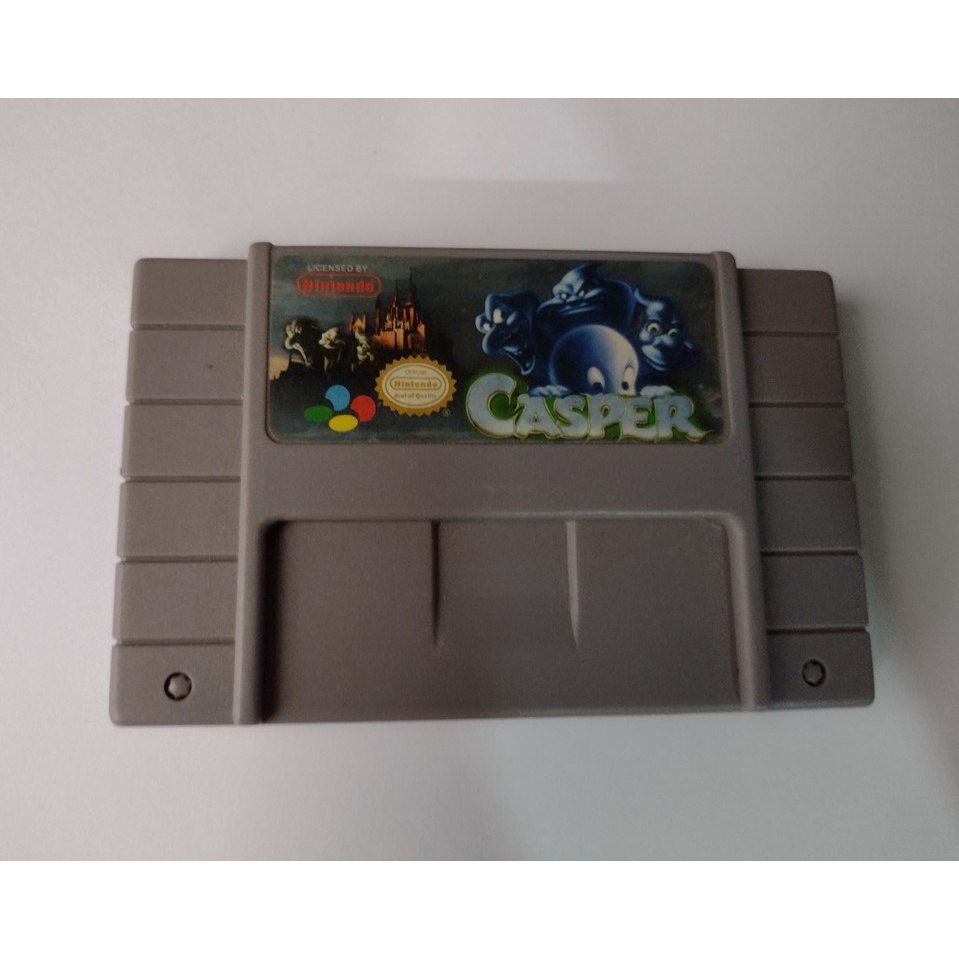 Cartucho Casper Paralelo Para Super Nintendo | Shopee Brasil
