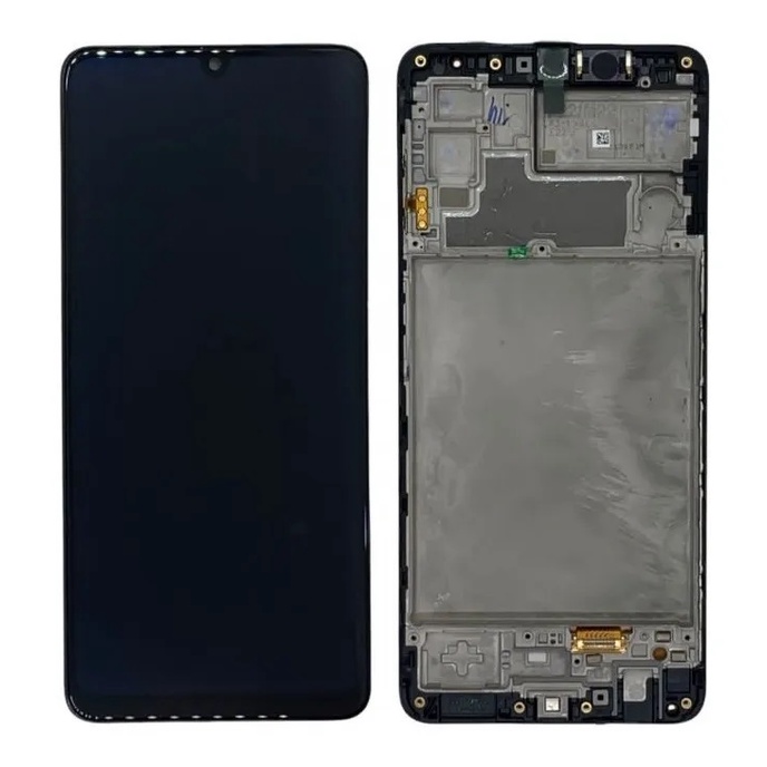 Display Tela Touch Frontal Samsung M22 nacional Com Aro Original ...