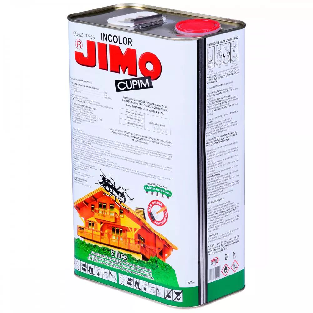 Jimo Cupim Incolor 5l Jimo | Shopee Brasil